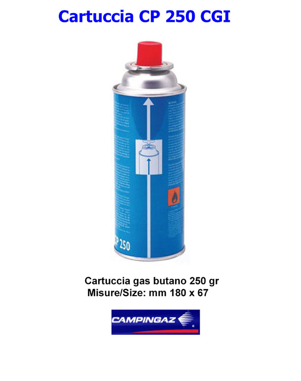 CARTUCCIA GAS BOMBOLETTA CP 250 CAMPINGAZ