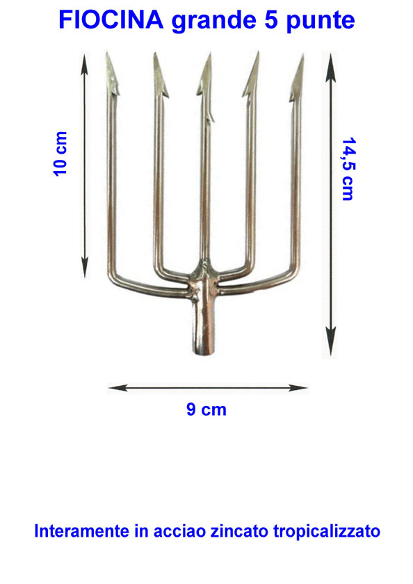 FIOCINA 5 PUNTE MARES