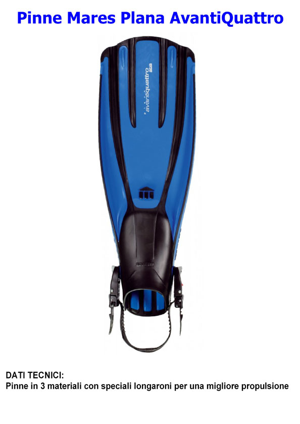 Pinne Mares Plana Avanti Quattro