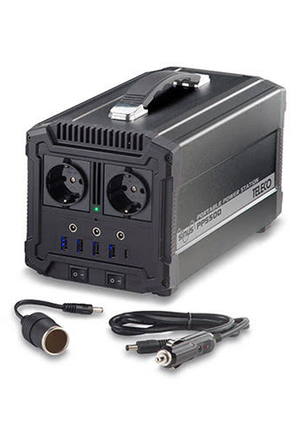 PORTABLE POWER STATION TELECO PPS 500 LITIO